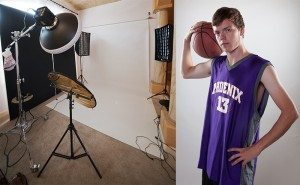 Dramatic Sport Portrait Photography Setup